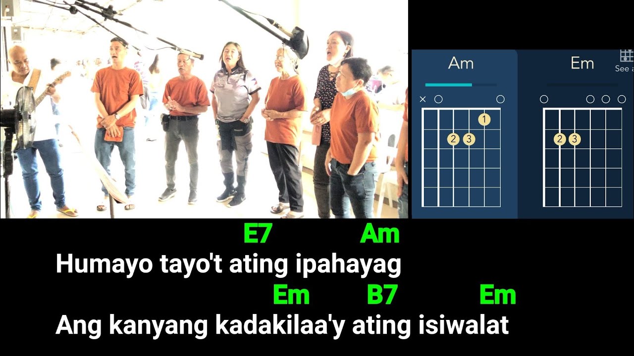Humayo Tayo (Crispulo Pangilinan / Eddie Hontiveros, SJ) awit papuri of ...