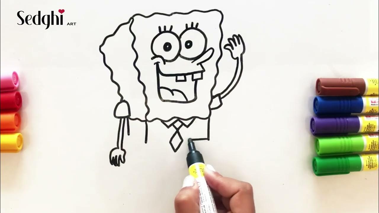 How To Draw Spongebob - YouTube