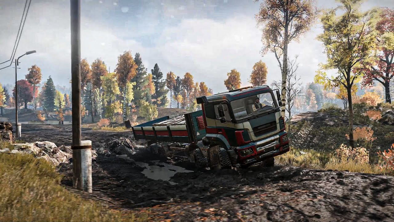 Concrete Blocks DELIVERED to Repair River Port in Snow Runner EP 1 ...