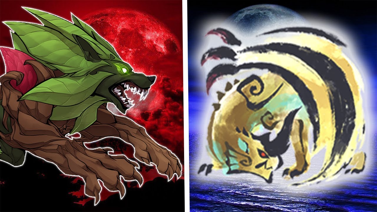 SYLVANOS (Rivals Of Aether) Vs SHAGARU MAGALA (Monster Hunter) - YouTube