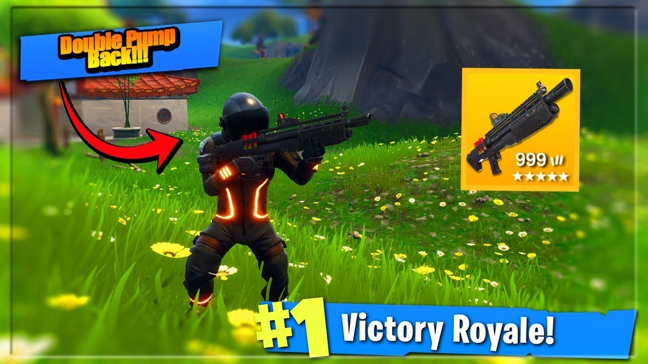 NEW Fortnite Update - Double Pump w/ Heavy Shotgun (Fortnite: Battle ...