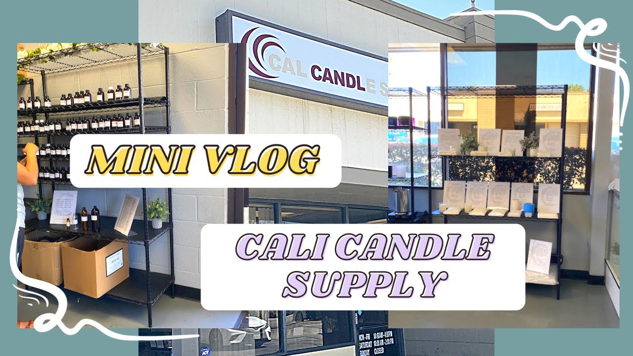 ACOMPÁÑAME A VISITAR CAL CANDLE SUPPLY|NUEVO PROVEEDOR|CALIFORNIA USA ...