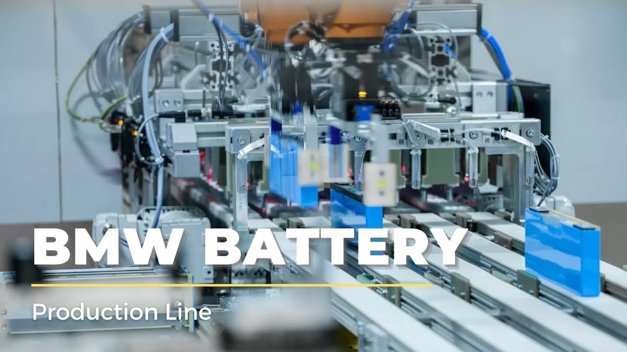 BMW Battery Production Line | BMW Plant | How Car Battery is Made - YouTube
