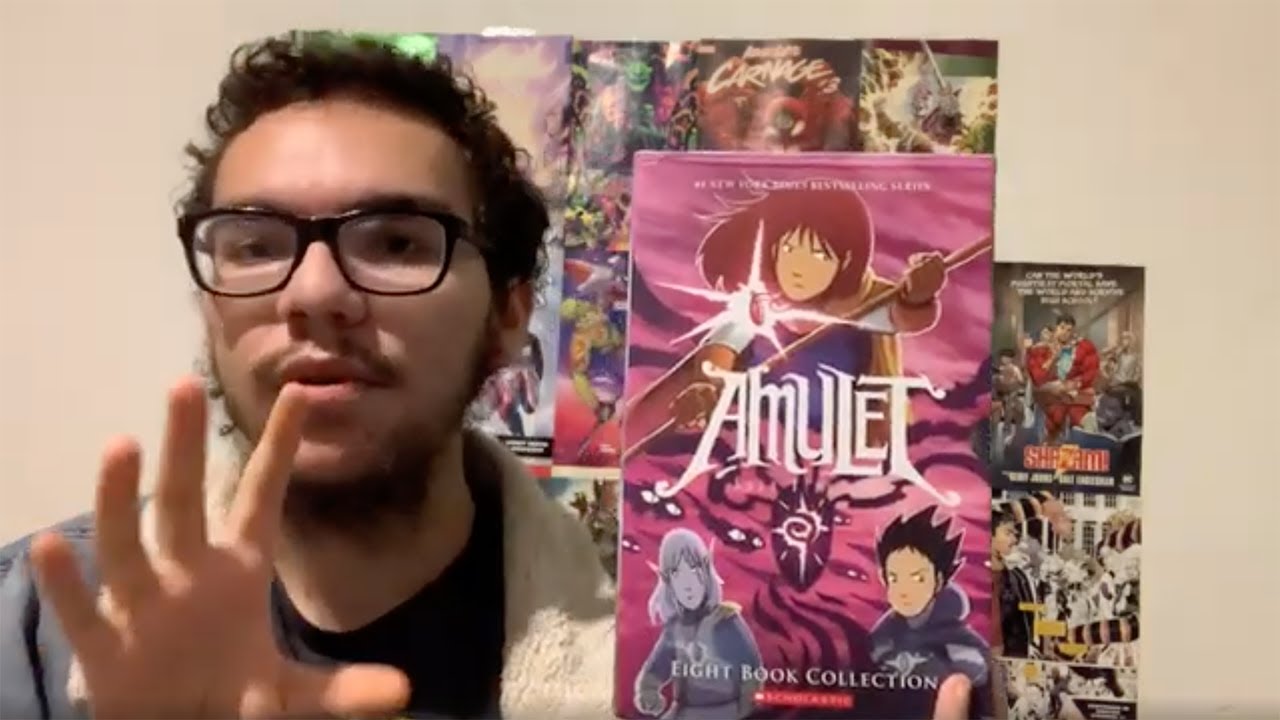 Amulet 8 Book Collection (Graphic Novel) review- Comic47vlogs - YouTube