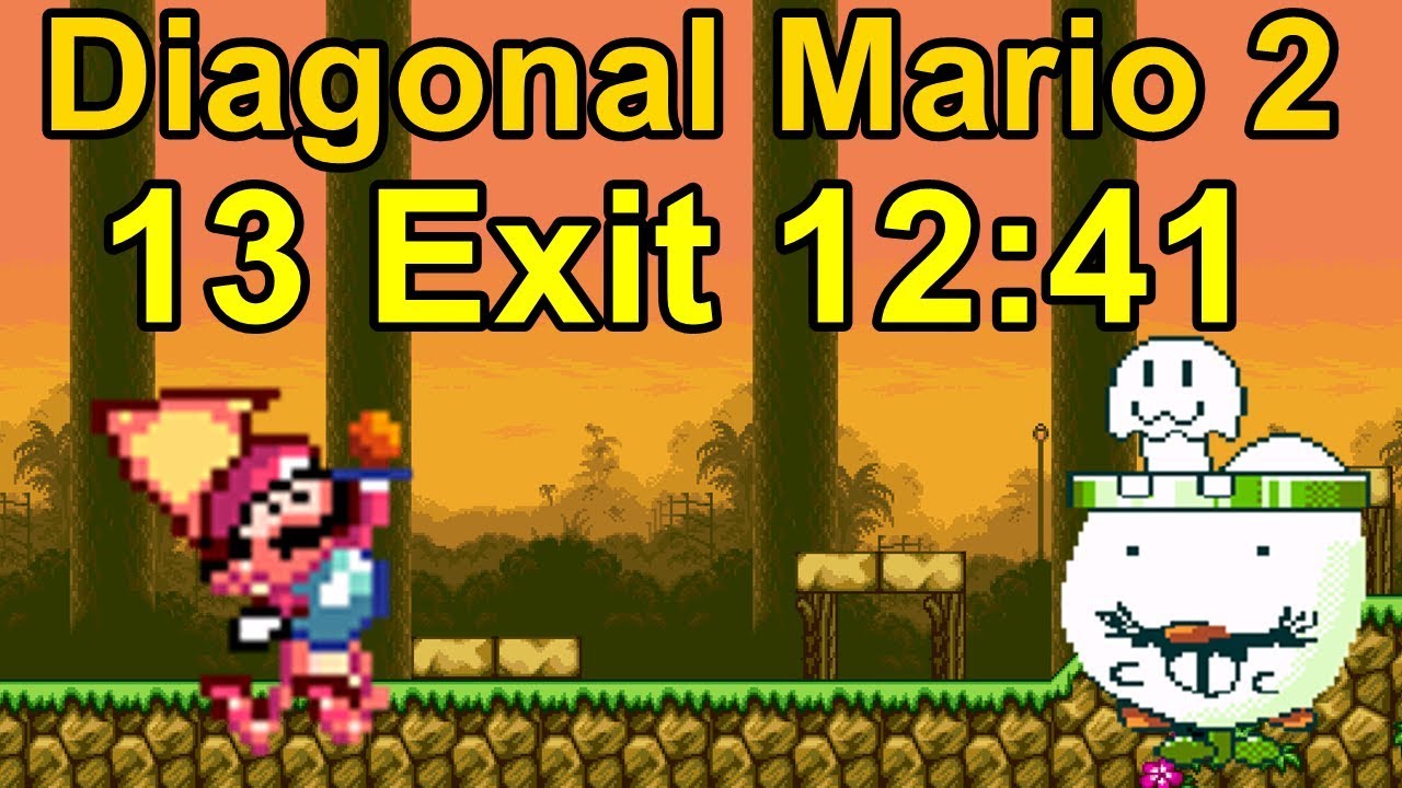 [former WR] Super Diagonal Mario World 2 - 13 Exit em 12:41 (03/06 ...