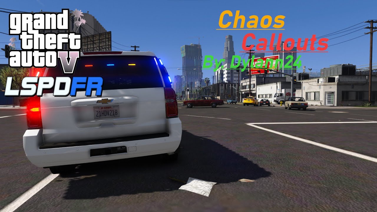 GTA V LSPDFR | OPP | Chaos Callouts - YouTube