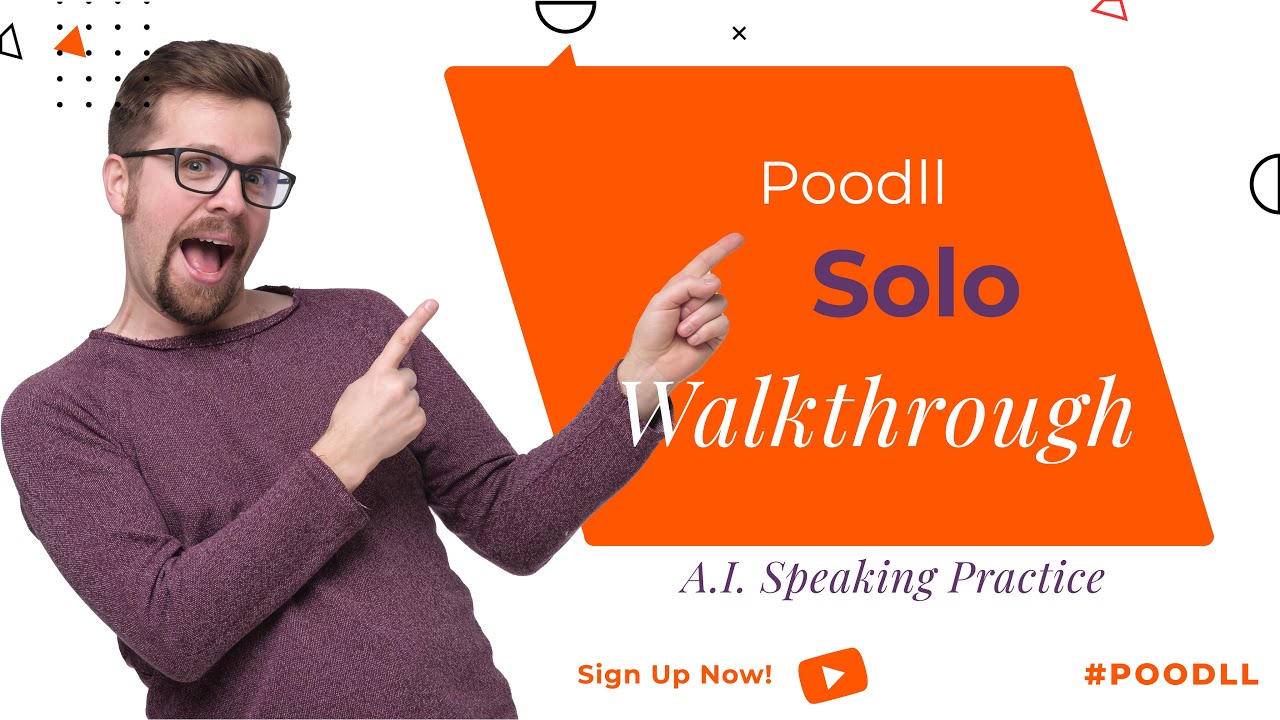 Poodll Solo Walkthrough - YouTube