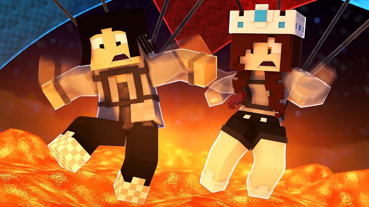 THE FLOOR IS LAVA | Minecraft TallCraft Dropper Part 10 - YouTube