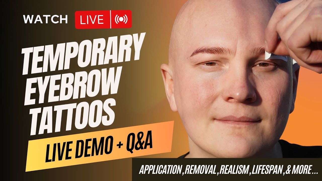My Two Brows LIVE Demo - YouTube