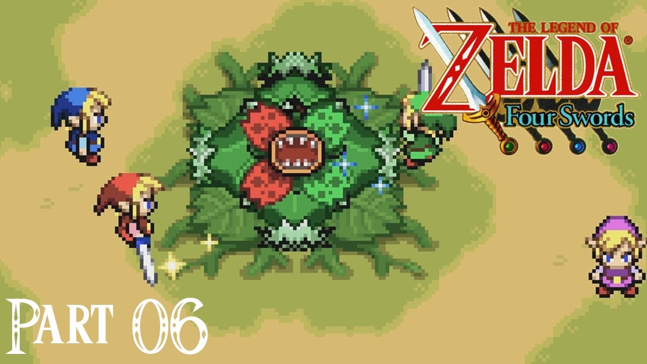 The Legend of Zelda: Four Swords -- Part 6: Sea of Trees (Gold Keys ...