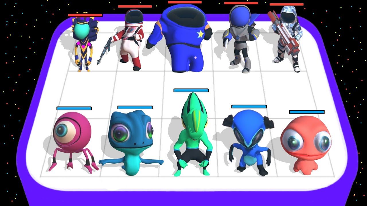 Merge Alien Saga Max Level Merge Master Gameplay Merge war - YouTube