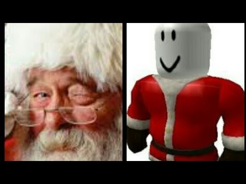 How To Look Like Santa Claus In Roblox - YouTube