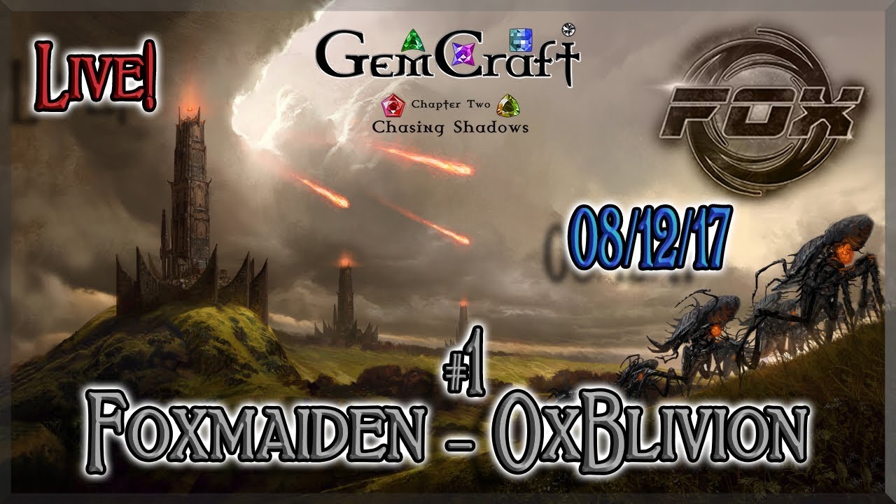 (Live)#1 Tower Defense único e Difícil! - GemCraft - Chasing Shadows ...