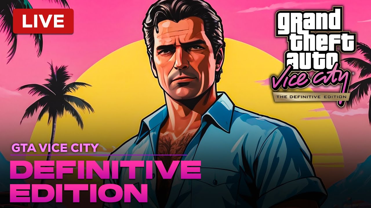 GTA VI Can Wait GTA Vice City Definitive Edition Live Gameplay Part 1 ...