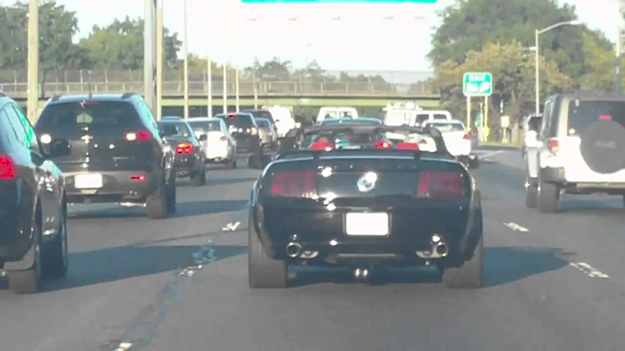 Mustang With HUGE Balls - YouTube