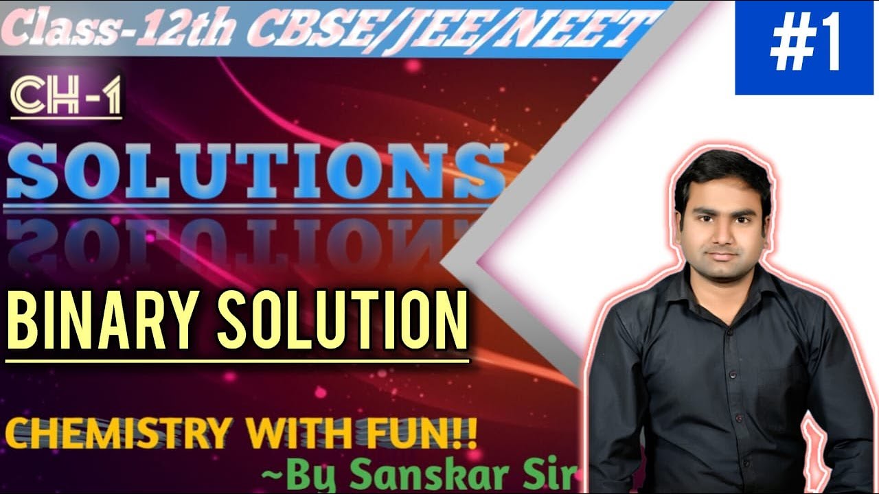 Class-1/ Introduction and Binary Solution - YouTube