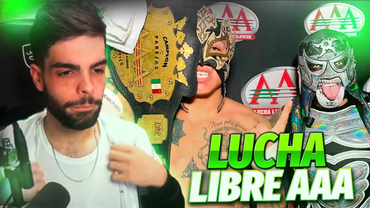 🔥 ESPAÑOL REACCIONA A LUCHA LIBRE MEXICANA 🔥 LUCHA LIBRE AAA - YouTube
