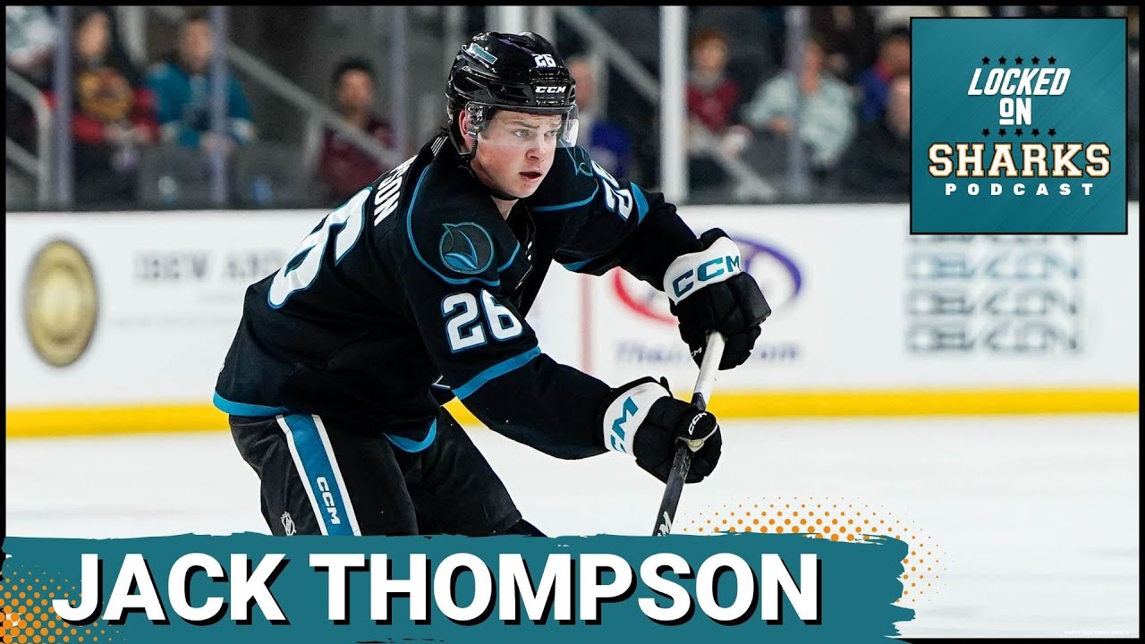 San Jose Sharks Prospect Jack Thompson On His Path To San Jose - YouTube