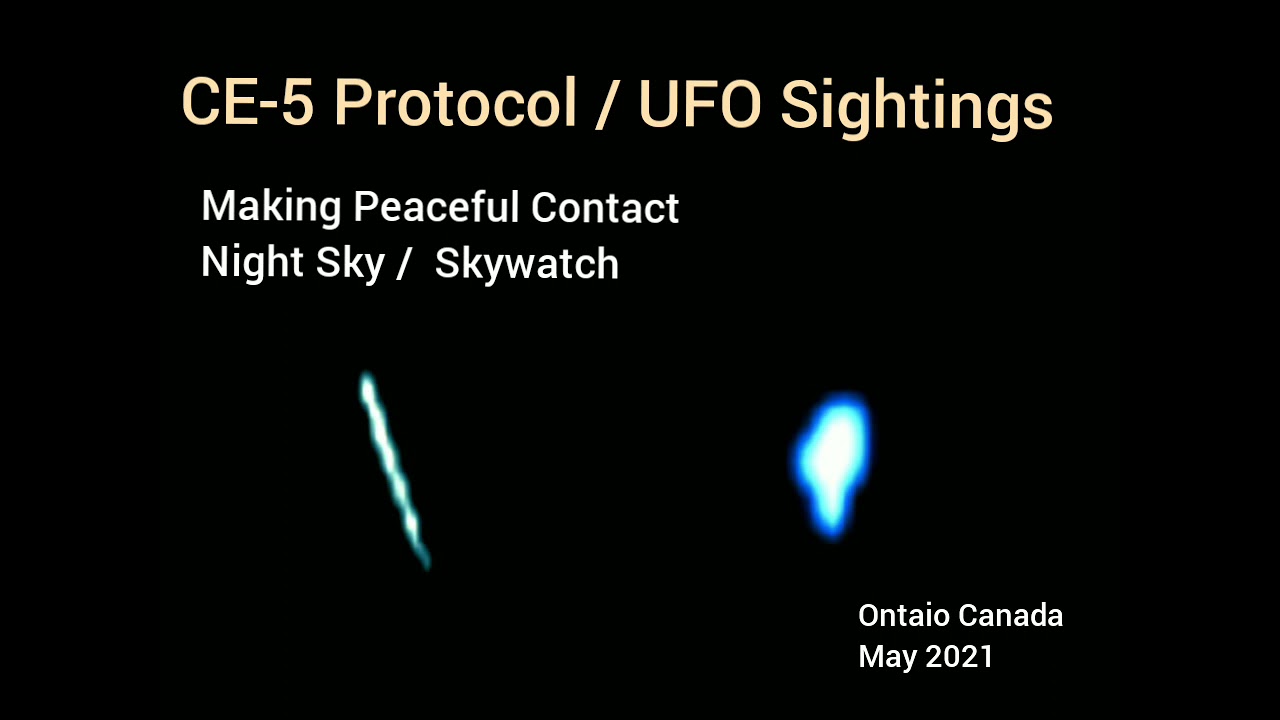 CE5 Protocol UFO Skywatching - YouTube