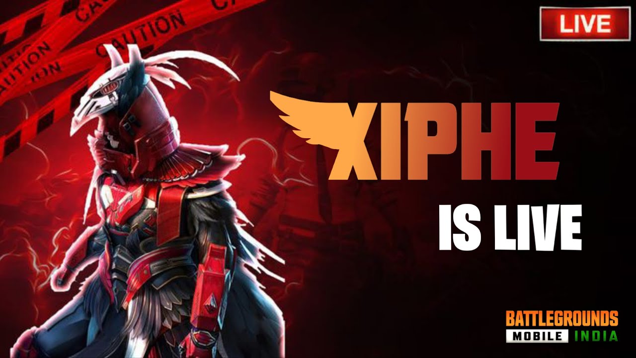 XIPHE IS LIVE .. ROAD TO 200 SUBSCRIBERS BGMI LIVE , | Streaming with ...