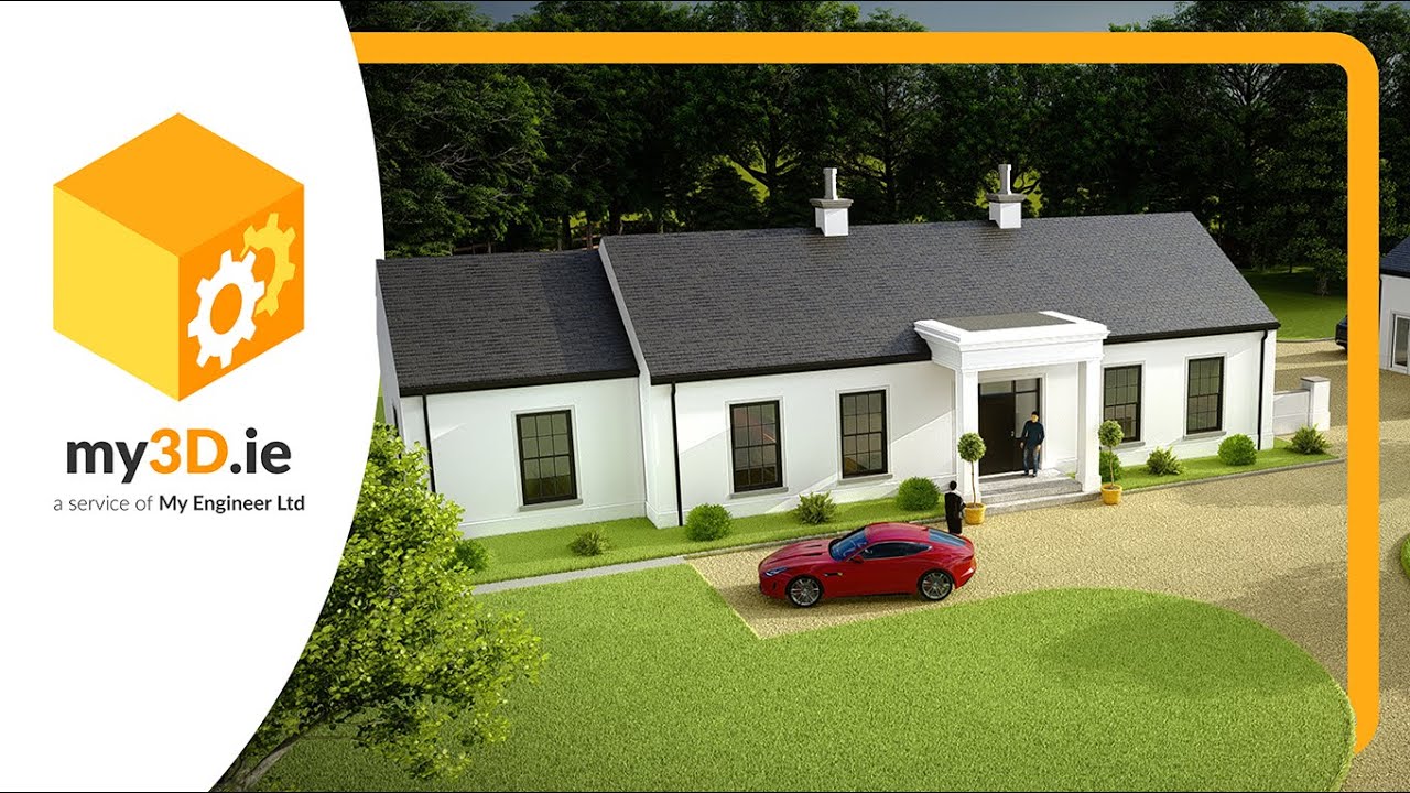 3D Exteriors of Monaghan House | my3D.ie Architectural Visualisation ...