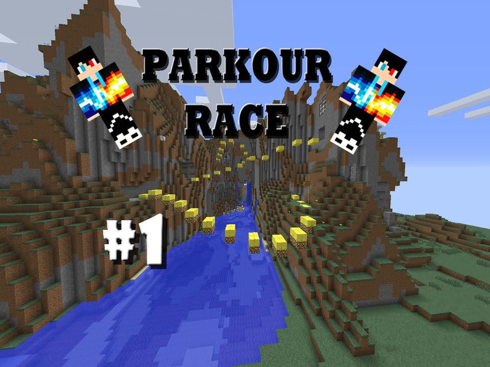 Minecraft Parkour Race Lietuviškai ( Pirmas video edit! ) - YouTube