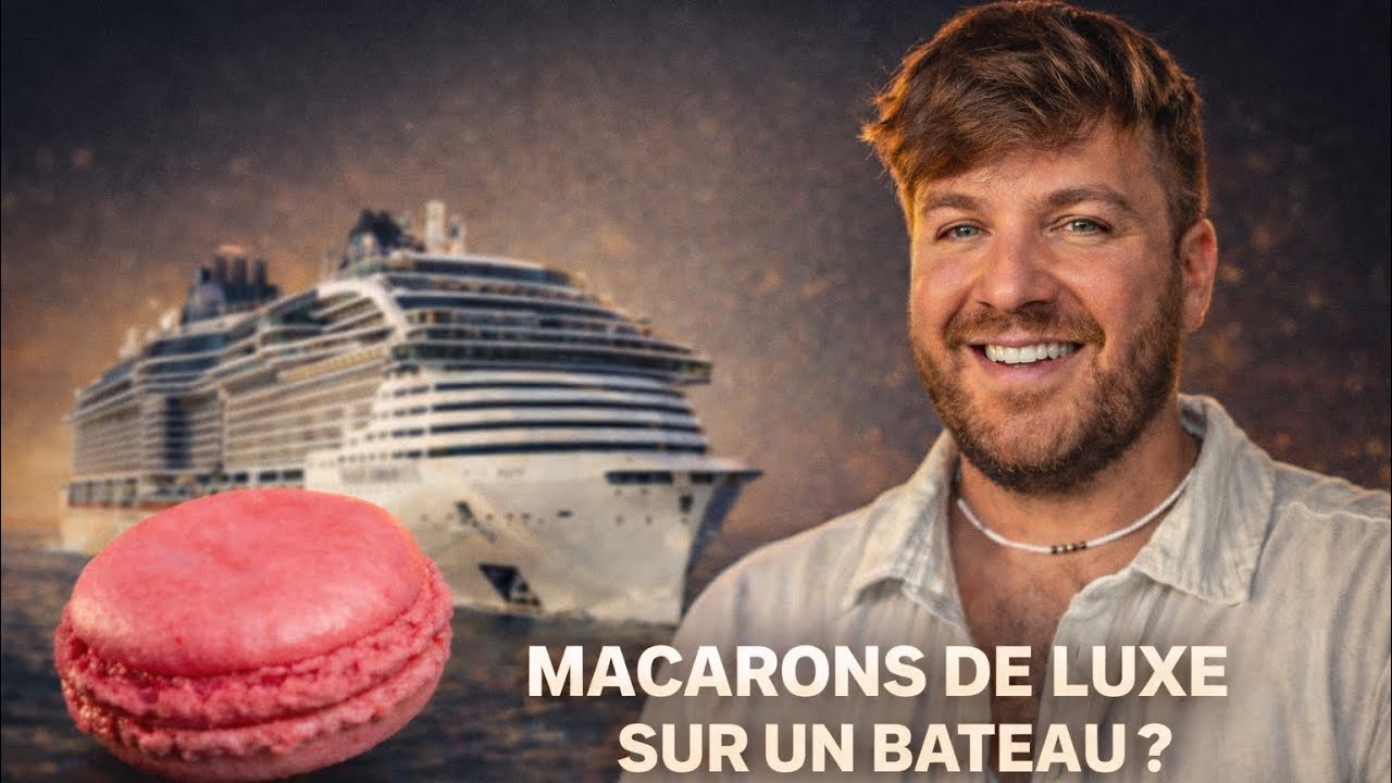 MSC WORLD AMERICA: Je teste des macarons de luxe sur ce bateau ...