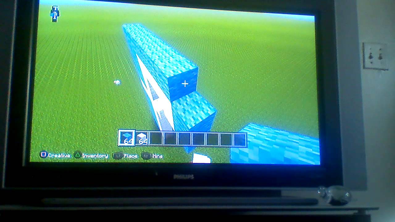 Minecraft facebook logo tutorial - YouTube