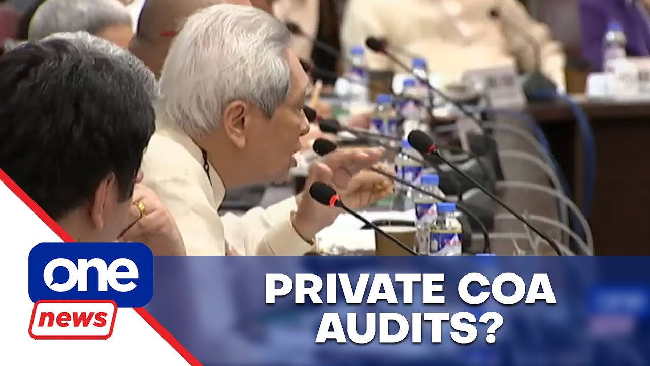 Congress reacts to proposal to keep COA audits private - YouTube
