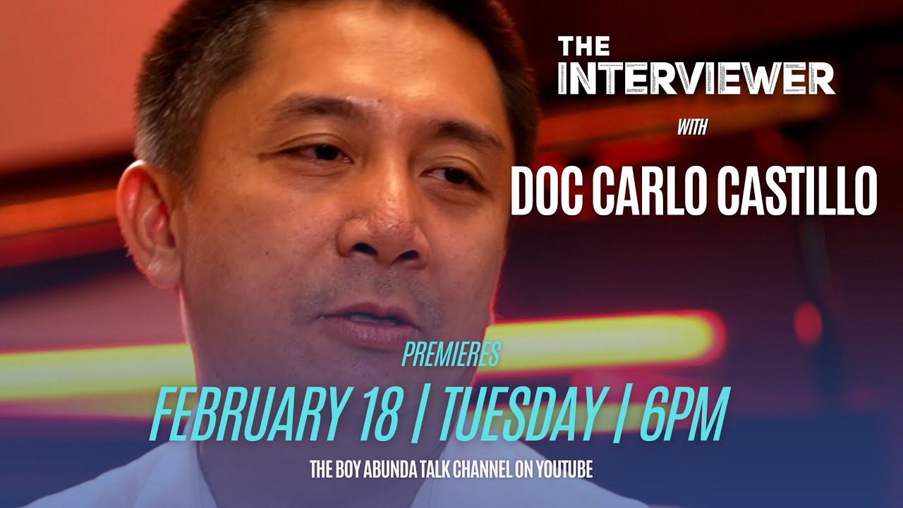 TEASER: The Interviewer Presents Doc Carlo Castillo - YouTube