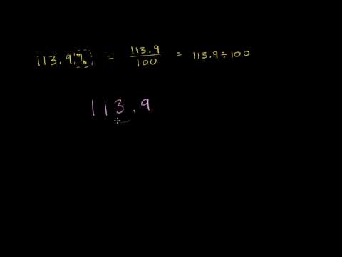 Yüzdeleri Ondalık Sayıya Çevirme: %113,9 (Oran - Orantı)
