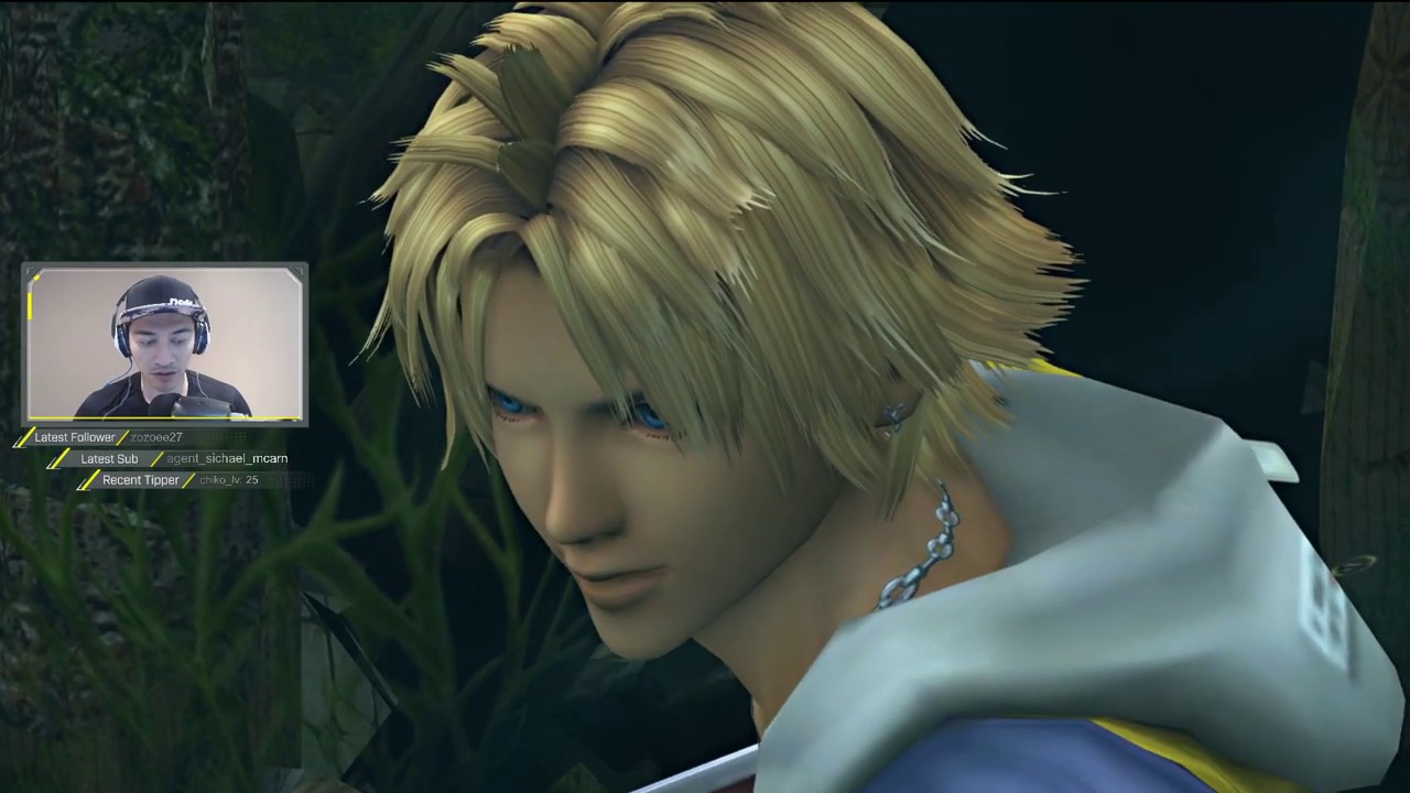 Let's Play FFX HD Remastered Part 2 - Gone Swimming! w/Commentary, Face ...