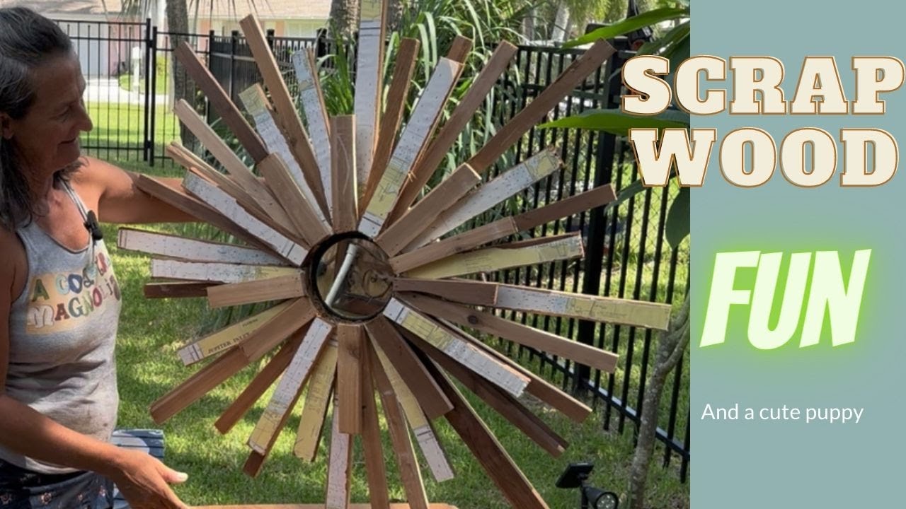 DIY Home Decor Wall Art with Scrap Wood I Saved From the TRASH! - YouTube