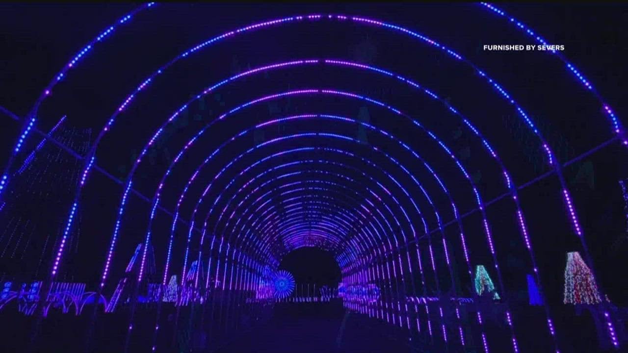 Sever's Holiday Light Show is almost here - YouTube