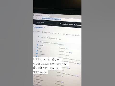 Quickly create your development environment using docker Dev ...
