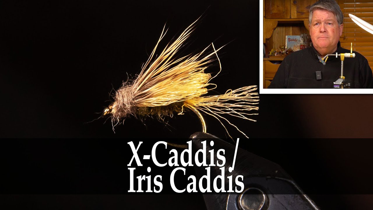 X-Caddis / Iris Caddis - Rick Wollum Fly Tying Video Tutorial for Trout ...