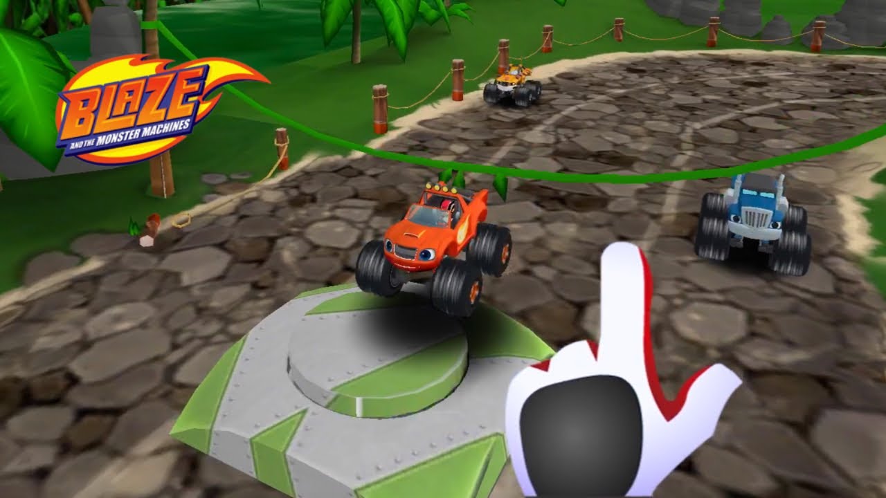 Blaze and the Monster Machines - Racing Game 🔥DRAGON ISLAND: NEW RACE ...