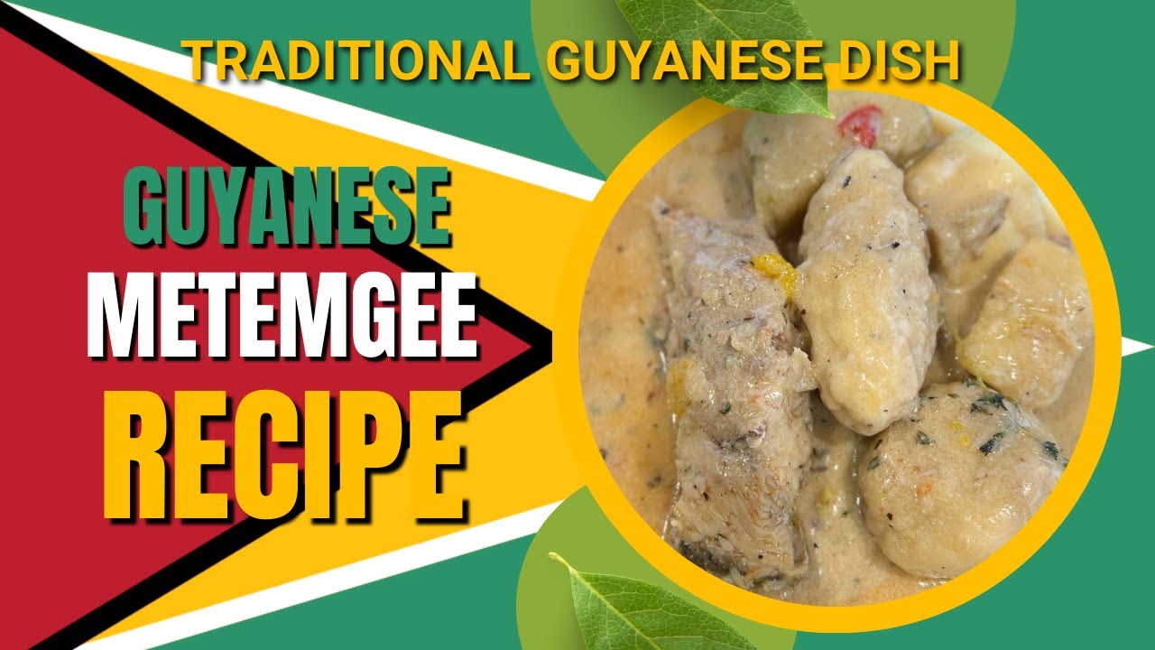Authentic Guyanese Metemgee Recipe | A Taste of Guyana - YouTube