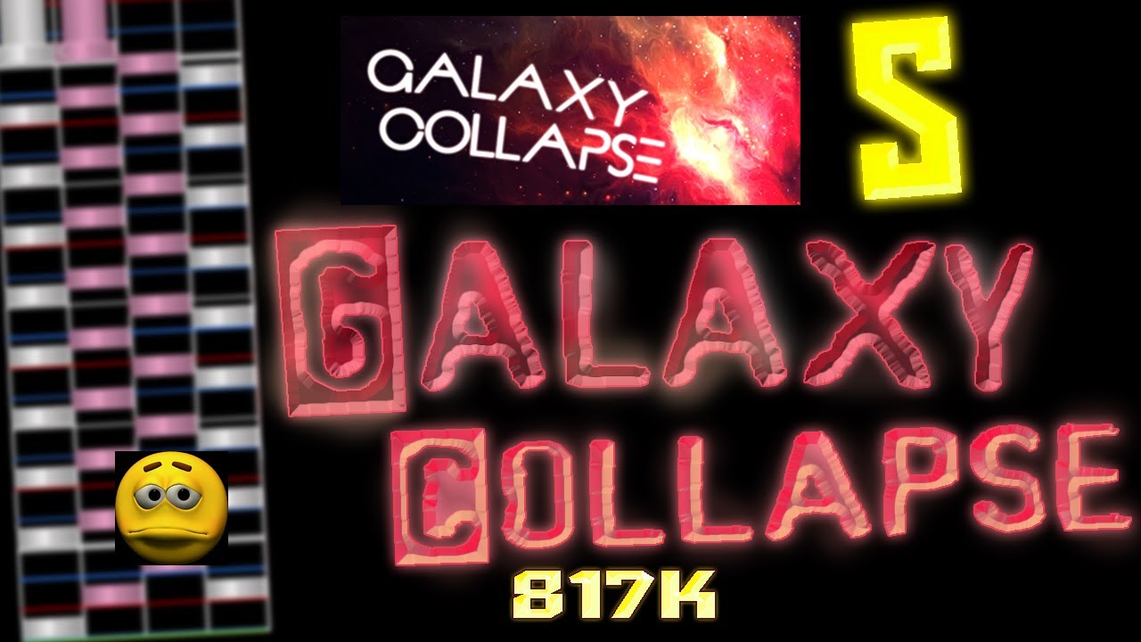 Galaxy Collapse 95.08% (817k) | o!m - YouTube