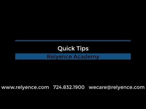Relyence Academy Quick Tip - Creating Custom Formulas - YouTube