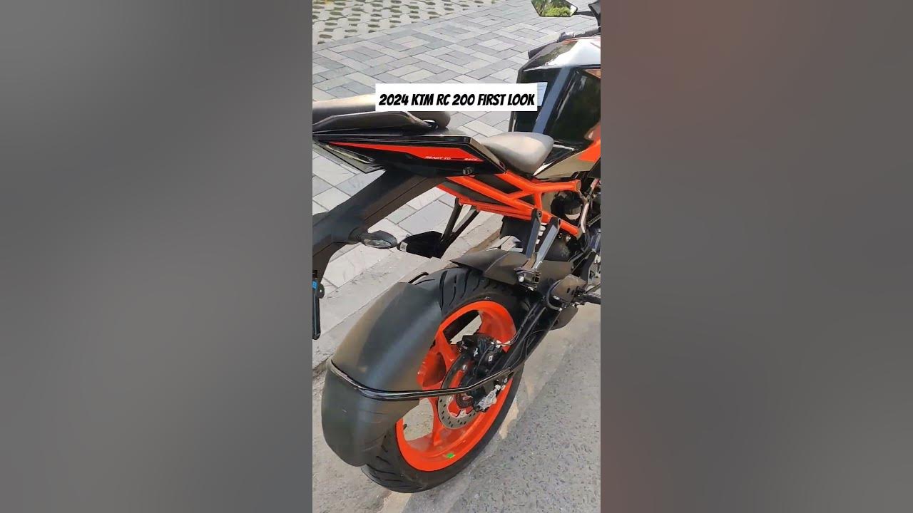 KTM RC 200 2024 Model First look #ktmbike #rc200 - YouTube