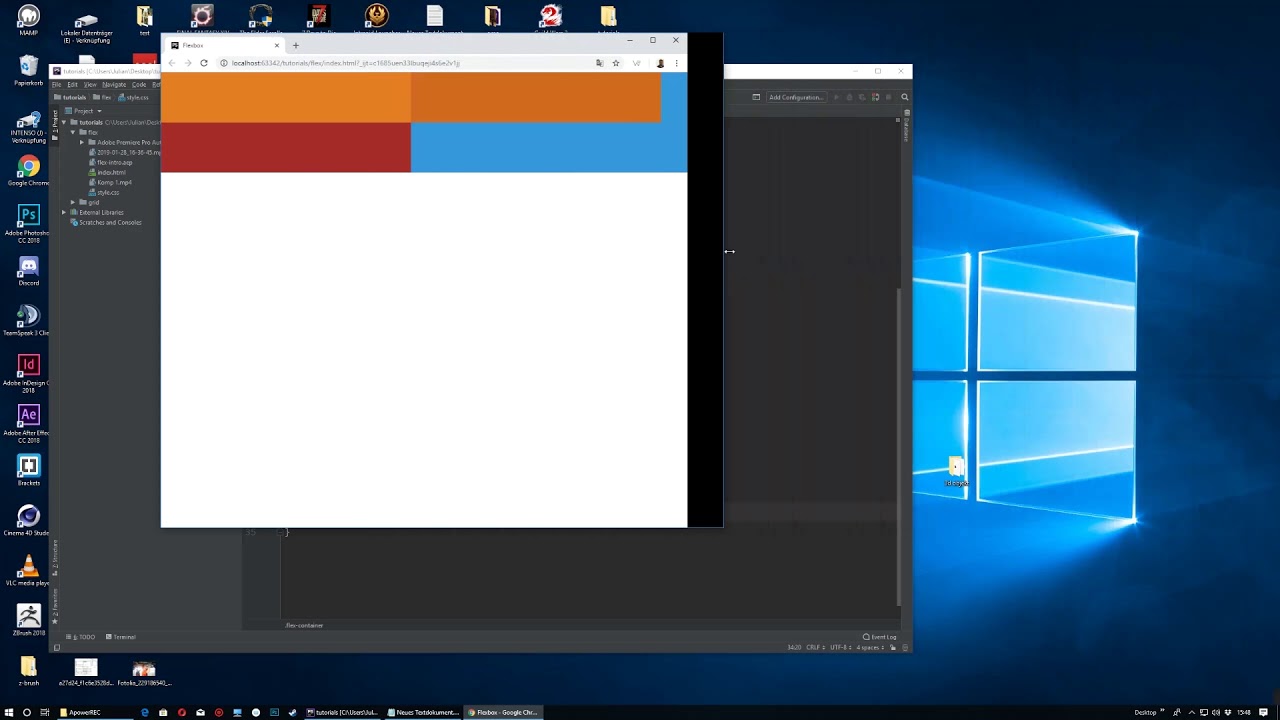 Css Flex Tutorial (Deutsch) - YouTube