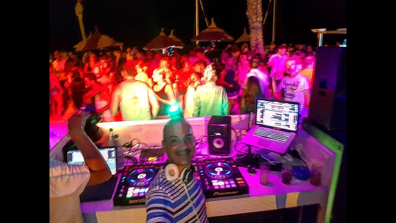 DJ AFRIT Beach Party @ ROBINSON Club Djerba Bahiya - YouTube