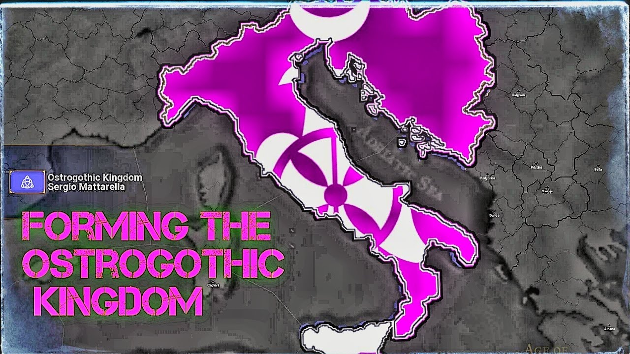 OSTROGOTHIC KINGDOM (Age of Civilizations 2) - YouTube