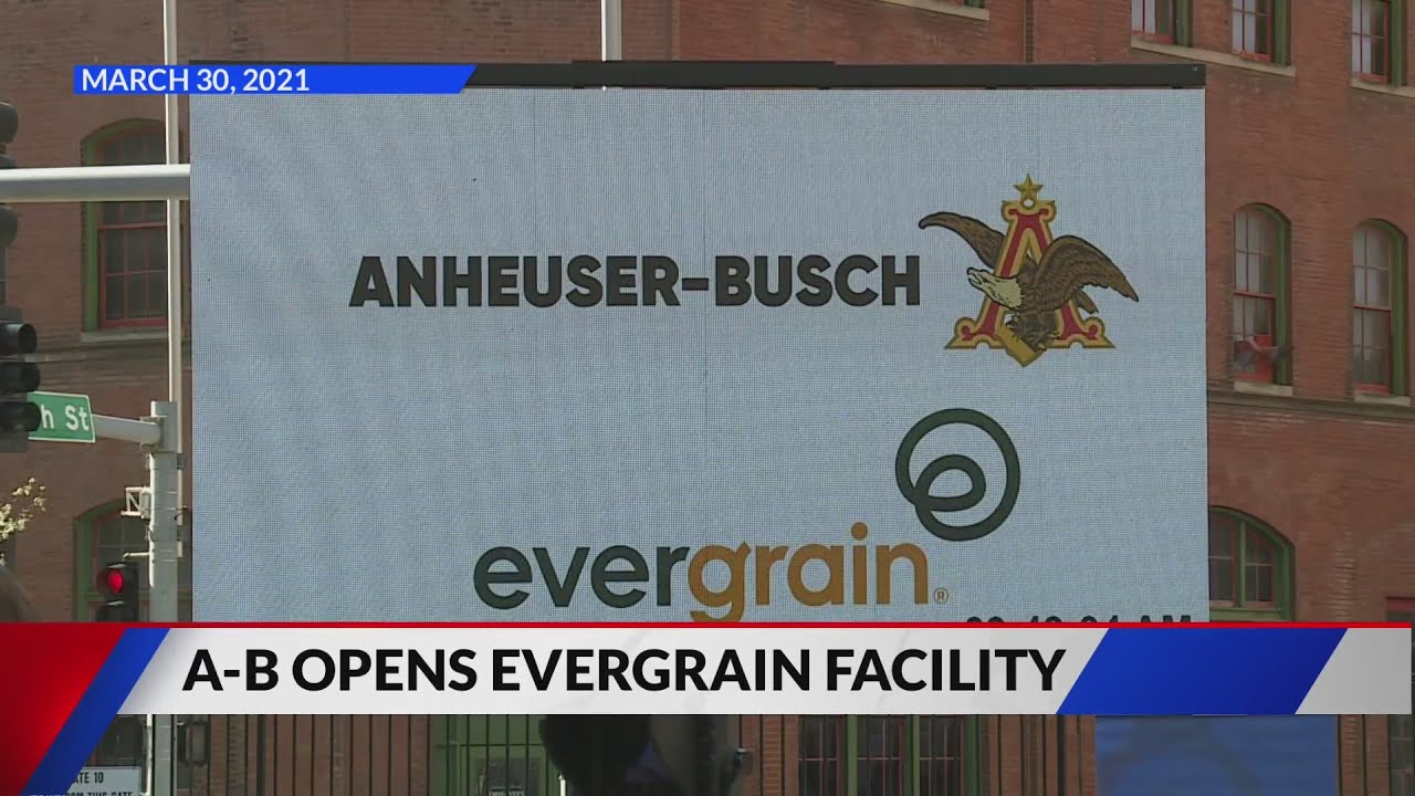 EverGrain production facility opens at Anheuser-Busch - YouTube