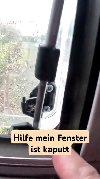 Hilfe mein Fenster ist kaputt. #shorts #youtubeshorts #vanlife #lebenimwohnmobil #camping - YouTube
