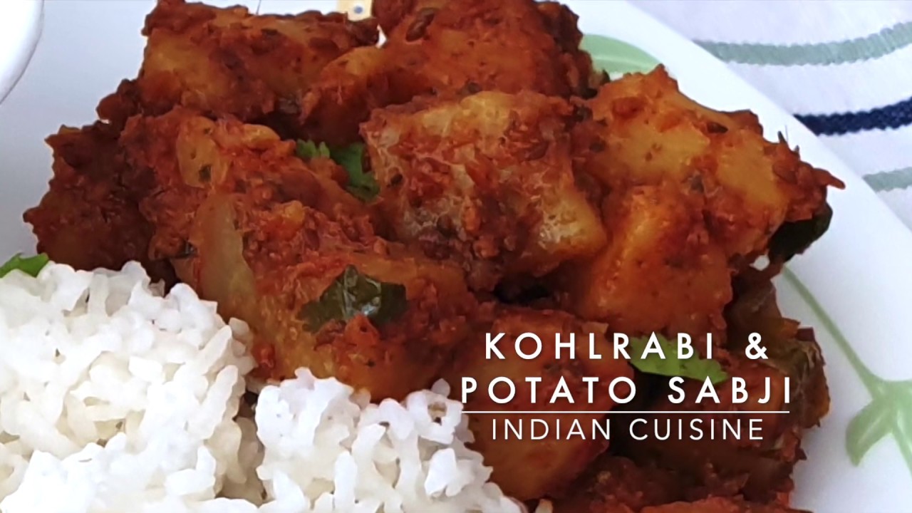 Kohlrabi-Potato Sabji | Navilkosu - Knol khol - Navalkol - Gathgobhi ...