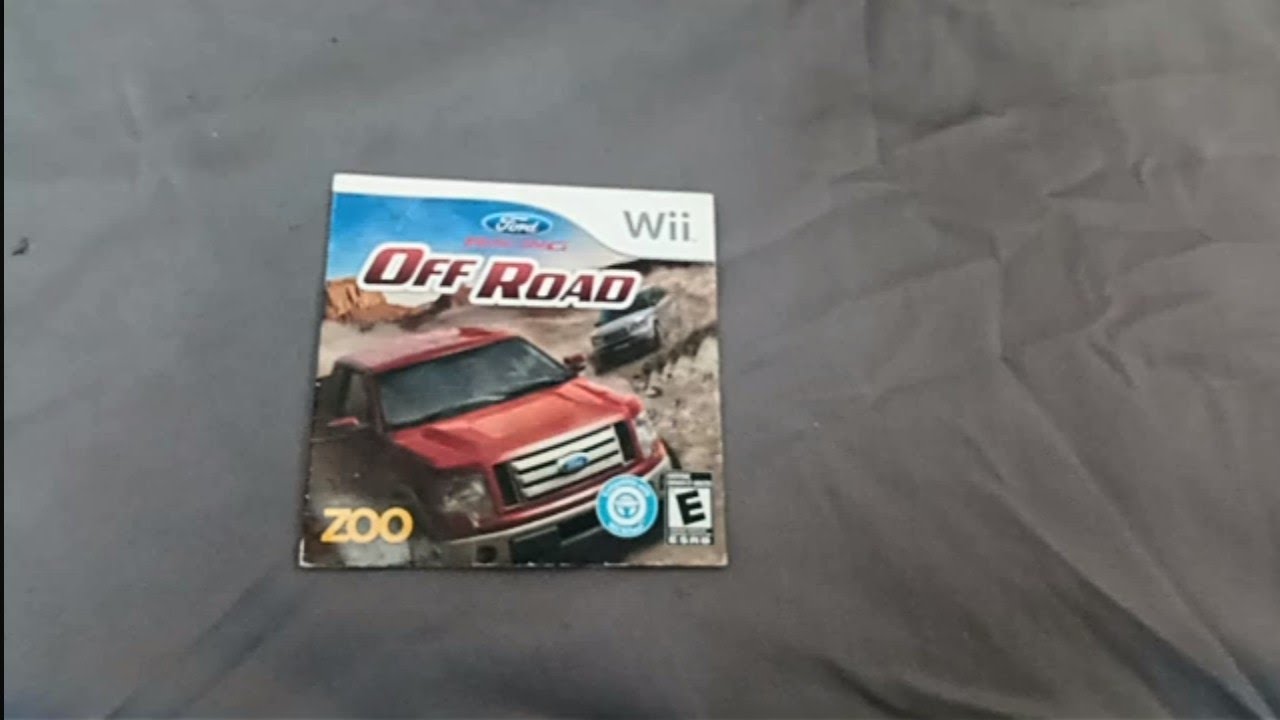 Wii Game 1468 - Ford Racing Off Road (Cardboard sleeve promo) (US ...
