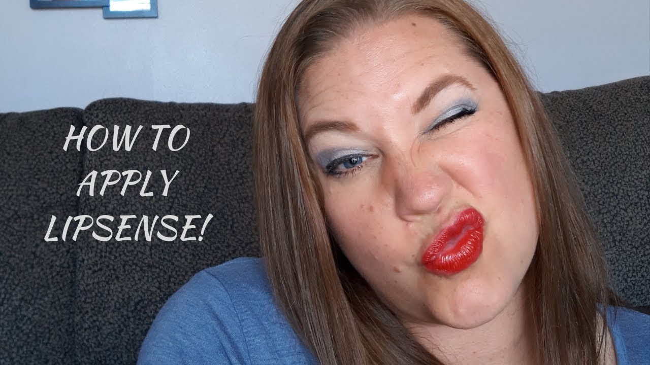 How To Apply Lipsense - YouTube