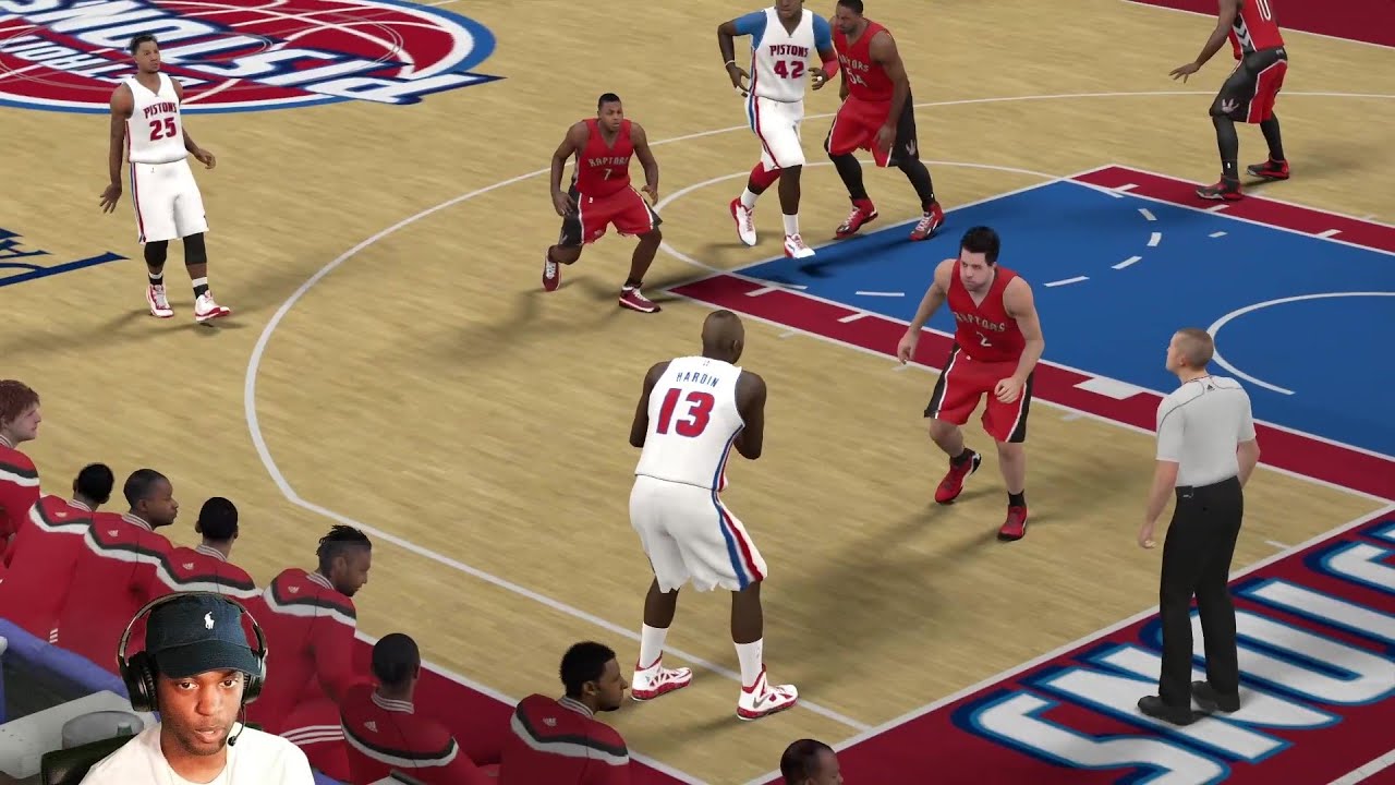 NBA 2K15 MyGm Detroit Pistons FULL Rebuild! 1ST ROUND PICK (FAKE) JAMES ...